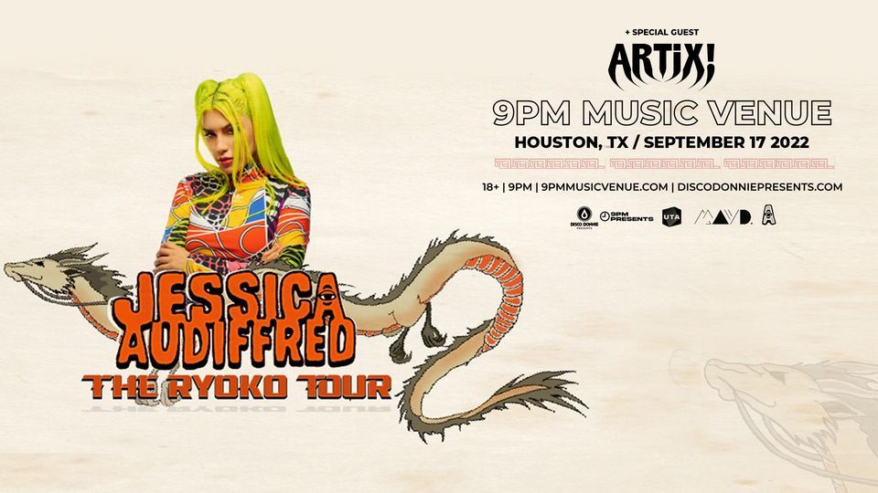 Jessica Audiffred : The Ryoko Tour / Houston, 9PM Music Venue, Stafford ...