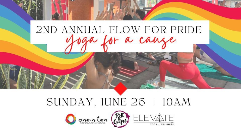 Flow For Pride: Yoga For a Cause, Rott n' Grapes, Phoenix, 26 June 2022