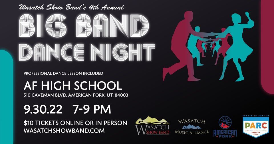Big Band Dance Night 2022, American Fork High School, 30 September 2022