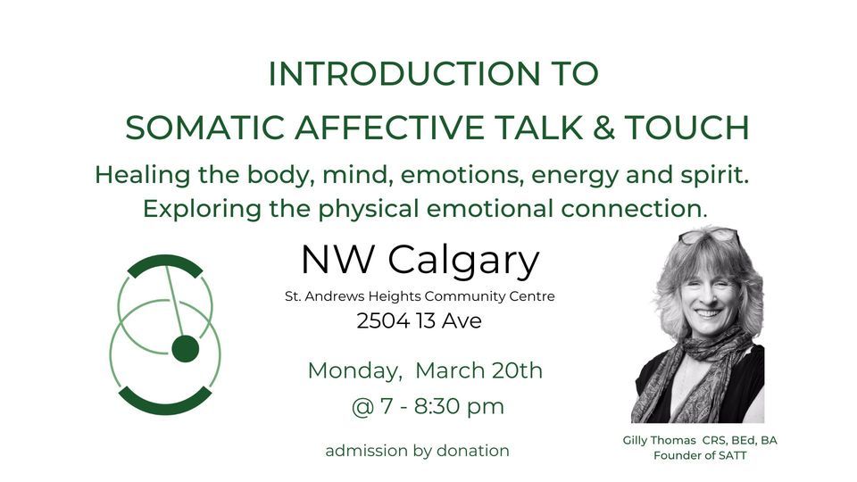 Intro to Somatic Affective Talk & Touch - Healing for Body, Mind ...