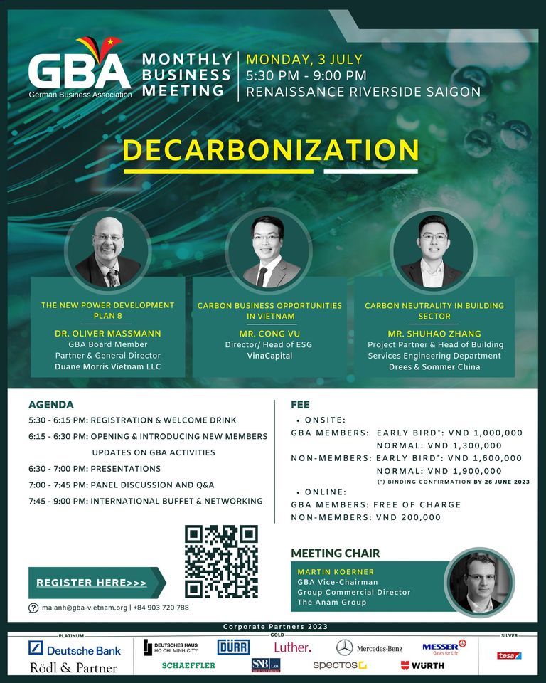 GBA Monthly Business Meeting: Decarbonization, Renaissance Riverside ...