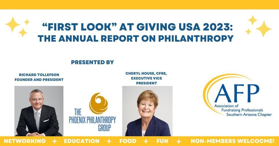 “First Look” at Giving USA 2023: The Annual Report on Philanthropy ...