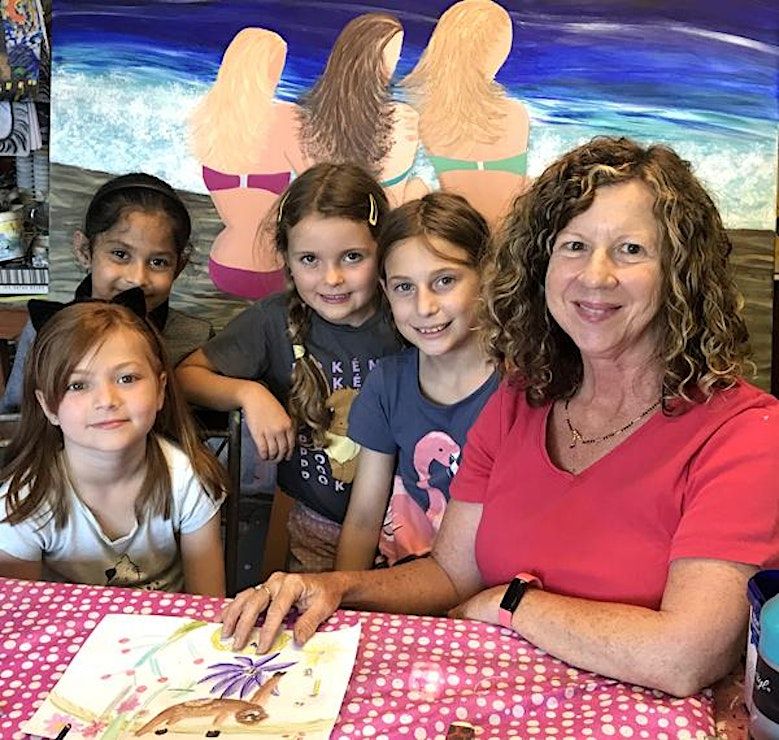 Holiday Art Class: Puffer Fish Collage/Painting + Lily Pond Friends ...