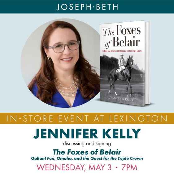 Jennifer Kelly discussing and signing The Foxes of Belair, Joseph-Beth ...
