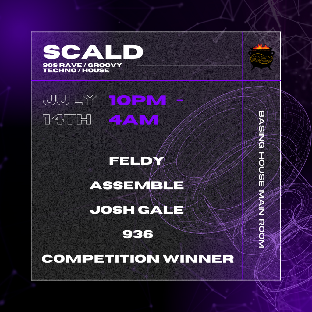 Scald @ Basing House Main Room - 14th July , Basing House, London, 14 ...