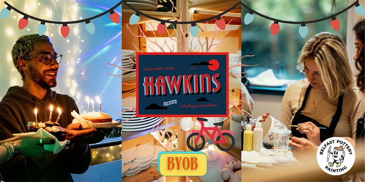 Stranger Things Themed Pottery Painting, 32 Botanic Ave, Belfast, 30 ...