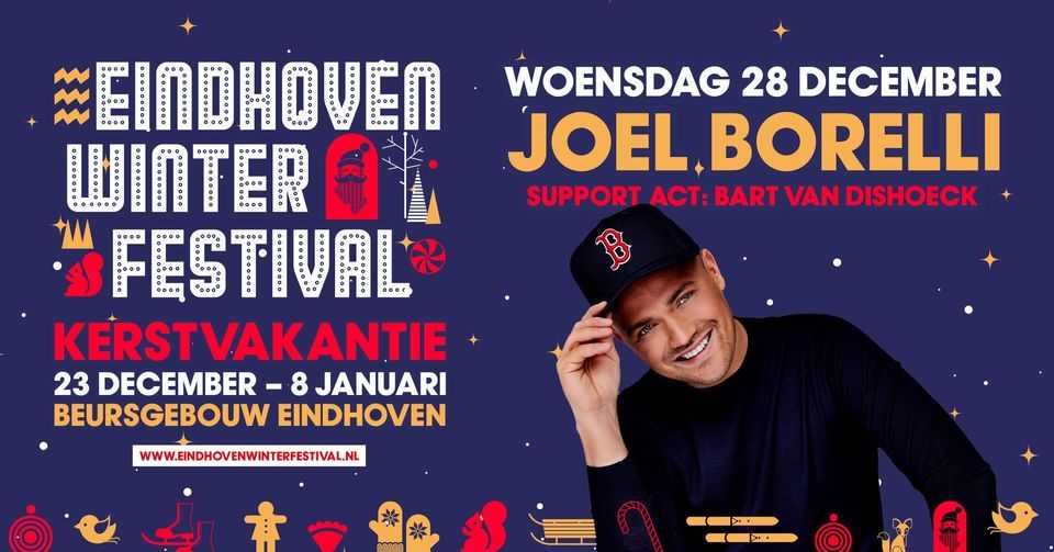 Eindhoven Winter Festival: Joel Borelli, Beursgebouw Eindhoven, 28 ...