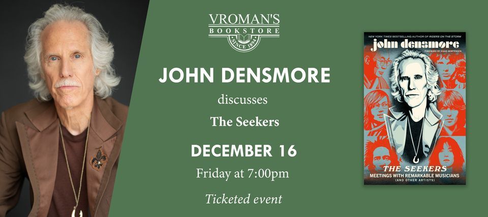 John Densmore discusses The Seekers: Meetings With Remarkable Musicians ...