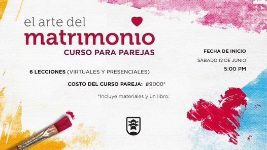 El arte del matrimonio, New Life New Glory, San Vicente, 12 June 2021