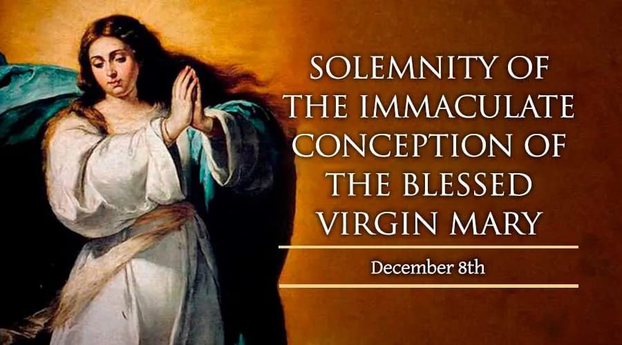 Solemnity of the Immaculate Conception, Little Flower Catholic Church ...