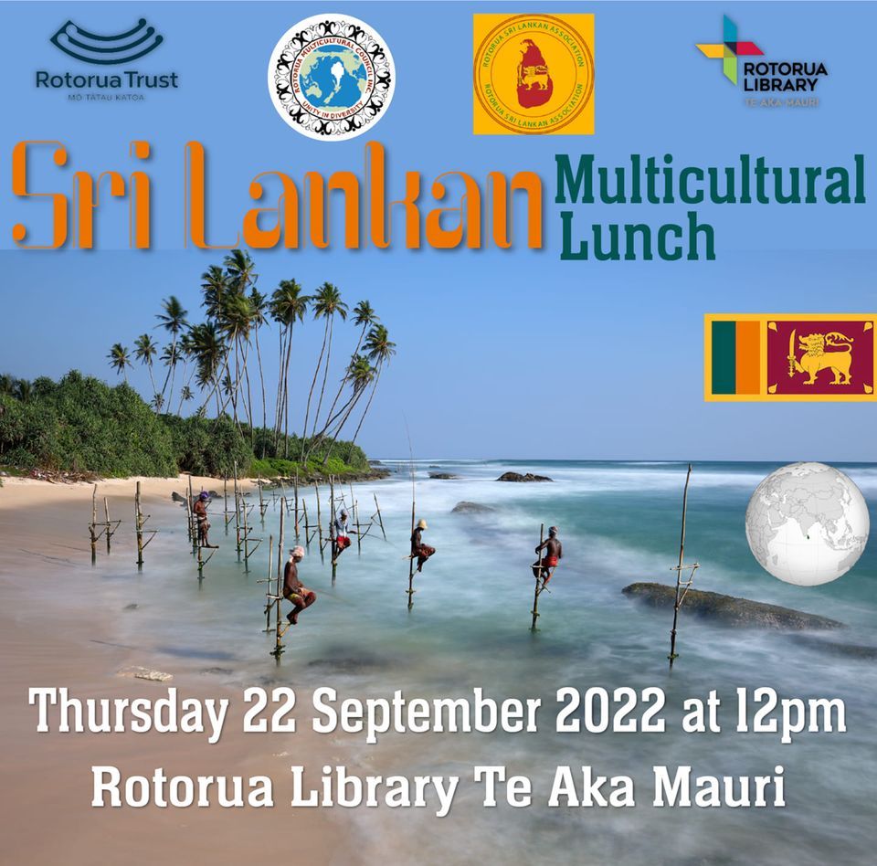 Sri Lankan Multicultural Lunch, Rotorua Library, 22 September 2022