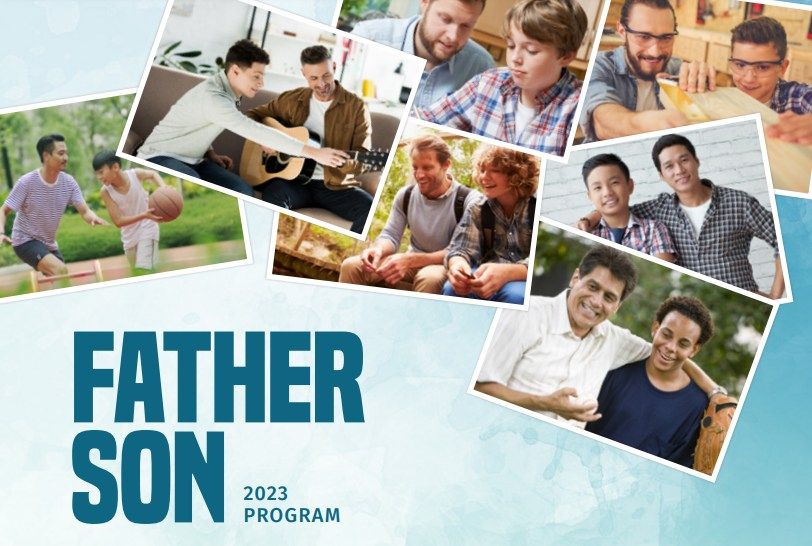 Father Son 2023 Program, Our Divine Savior Church, Chico, 3 February 2023