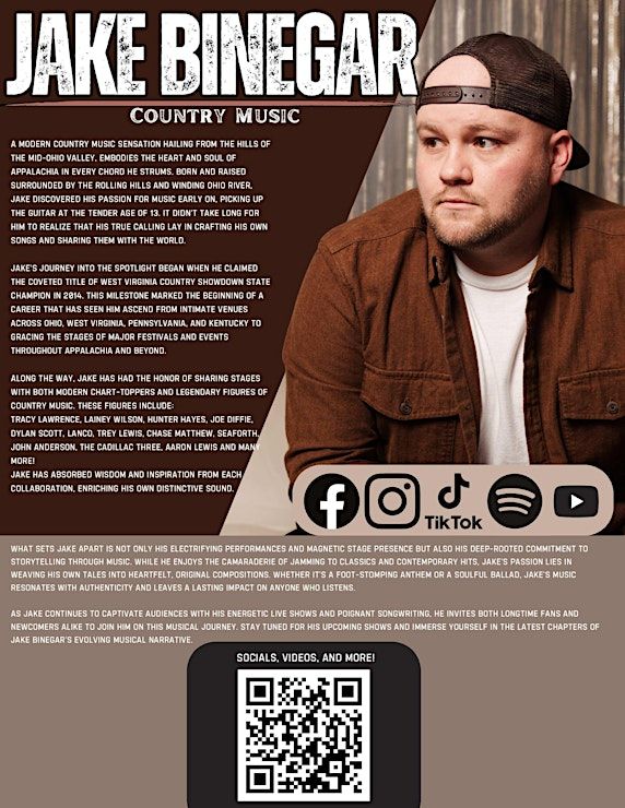 Jake Binegar with Eric Burgett, The Adelphia Music Hall, Marietta, 7 ...