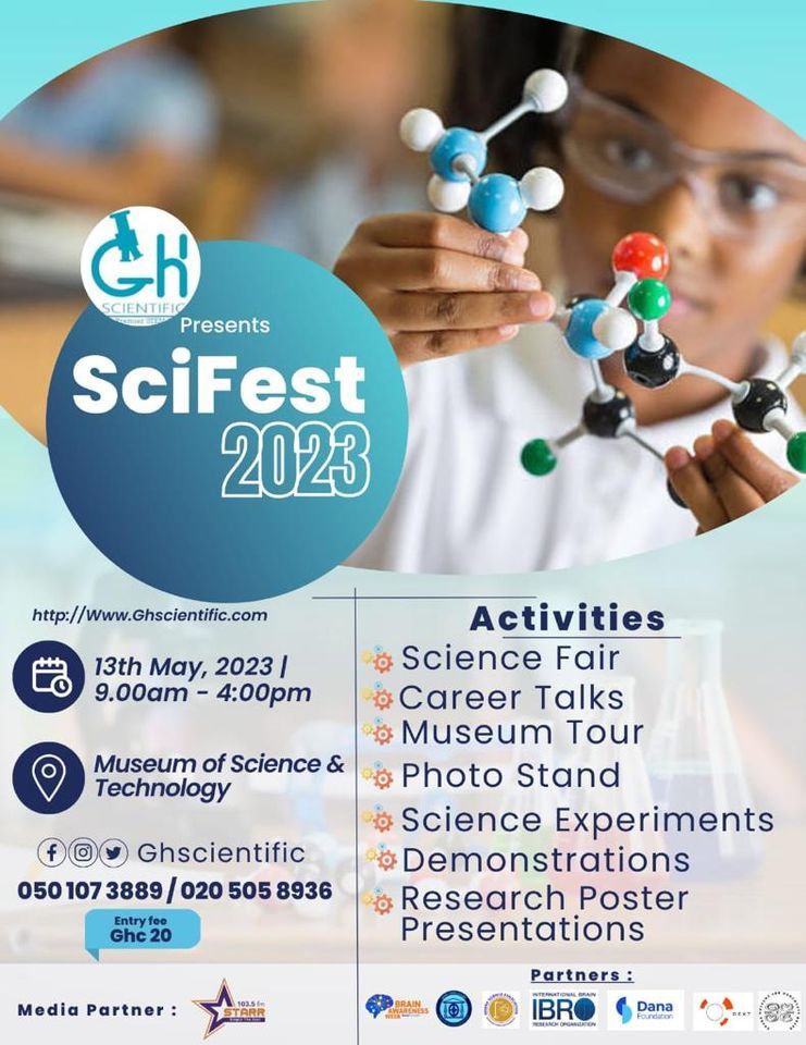 SciFest 2023, Museum of Science & Technology, Ghana, Accra, 13 May 2023