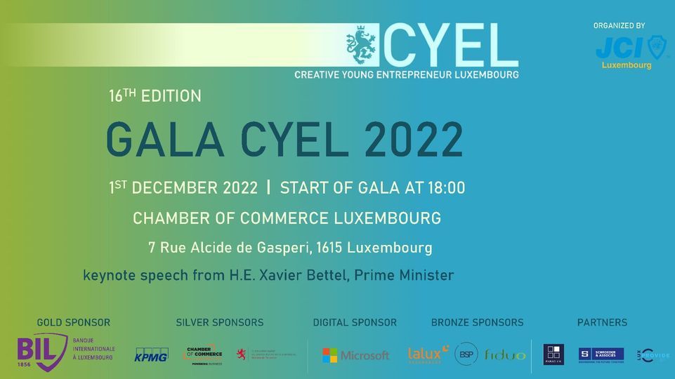 Gala CYEL 2022, Institut de Formation de la Chambre de Commerce ...