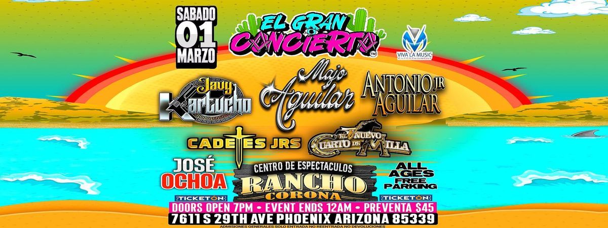 MAJO AGUILAR EN CONCIERTO, Rancho Corona , Phoenix, 1 March 2025