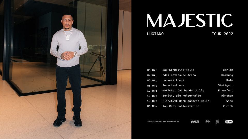 Luciano 2022 @ Wien - Gasometer, Planet TT Bank Austria Halle im ...
