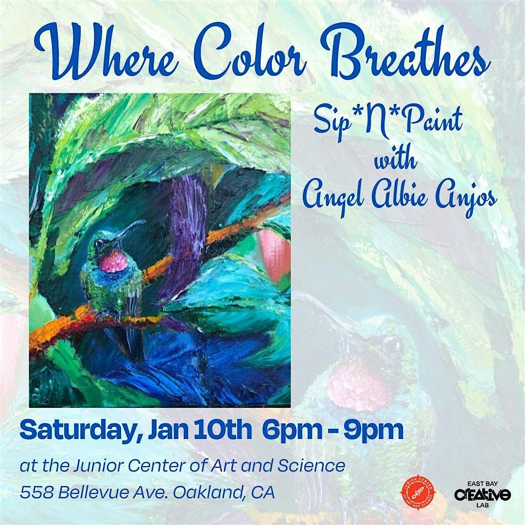 Where Color Breathes - A Queer Sip & Paint, Junior Center Of Art ...