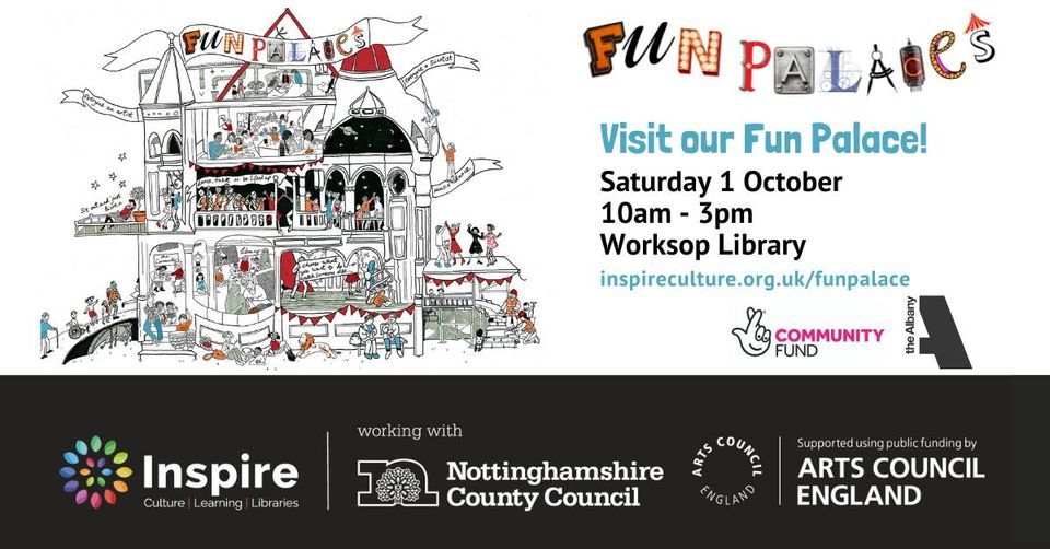 Worksop Library Fun Palace 2022, Inspire Worksop Library, 1 October 2022