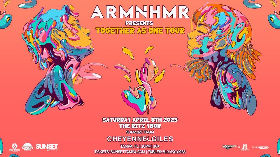 ARMNHMR Together As One Tour - Tampa The Ritz, The RITZ Ybor, Tampa, 8 ...