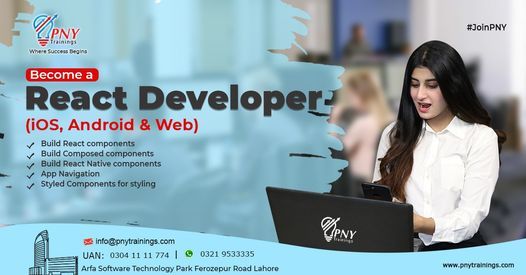 Become a React Developer (iOS, Android & Web), Office # 03, Level # 02 ...