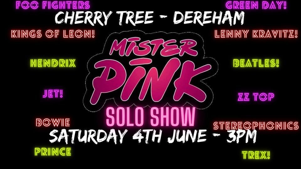 Dereham Solo Gig - Cherry Tree, The Cherry Tree Dereham, Norwich, 4 ...