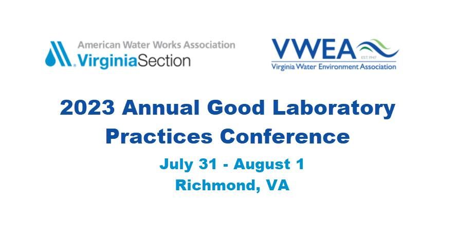 Join ATL at the 2023 VWEA/VA AWWA Good Laboratory Practices Conference ...