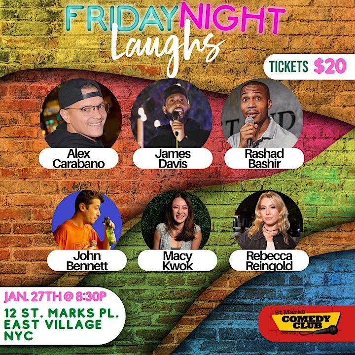 St. Marks Comedy Club. - NYC Best Comedy Club Show Tickets, St. Marks ...