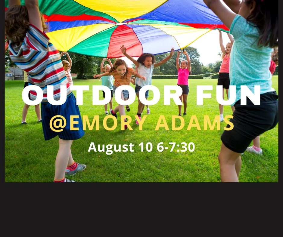 Outdoor Fun & Pizza, Emory Adams Park, Findlay, 10 August 2022
