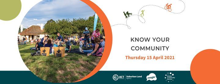 Know your community, Stromlo Cottage, Canberra, 15 April 2021