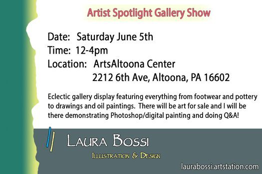 Featured Artist Gallery Showing - Laura Bossi, ArtsAltoona Center, 5 ...