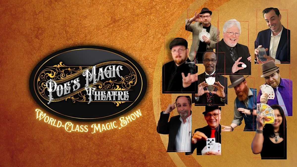 Baltimores World-Class Magic Show, Poe's Magic Theatre at Lord ...