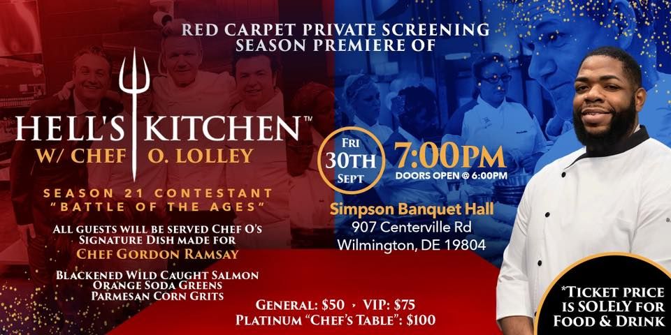 Chef O on Hell’s Kitchen, Simpson United Methodist Church, Wilmington ...