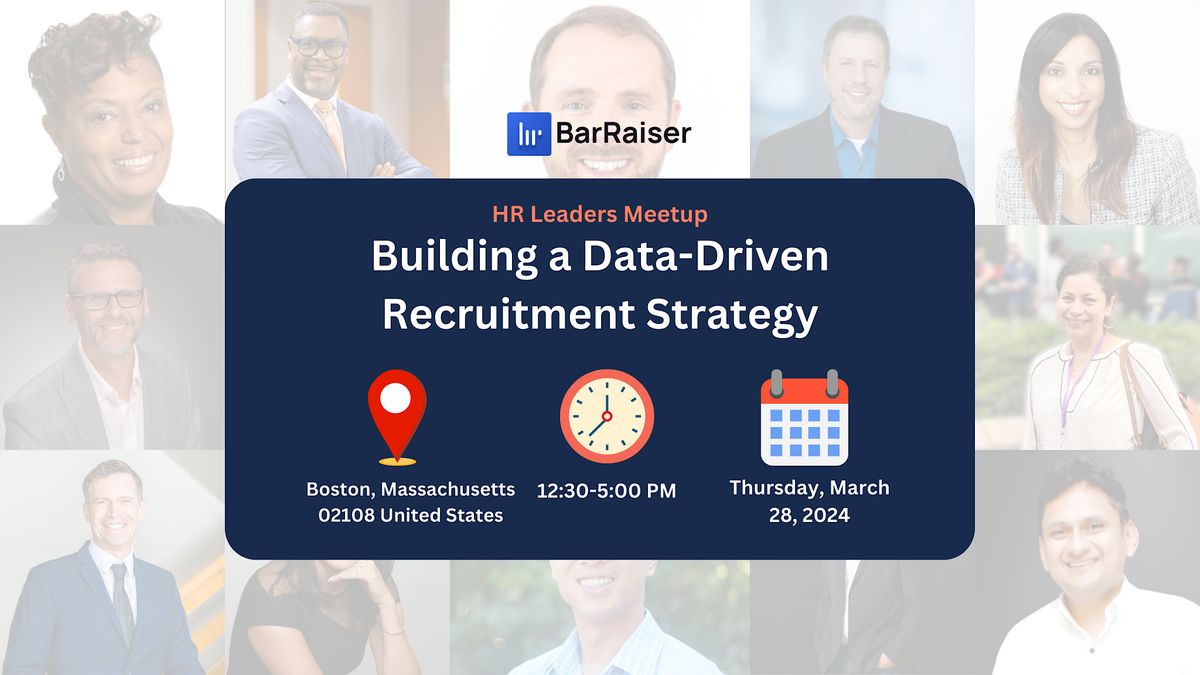 HR Leaders Meetup - Building a Data-Driven Recruitment Strategy with AI ...