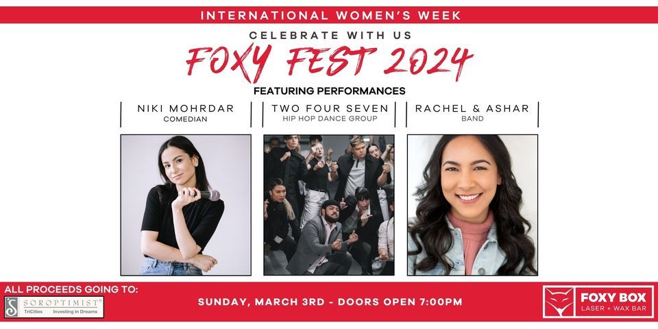 Foxy Fest 2024 - Annual Fundraiser in Celebration of International Womans Day, The Bennett Craft ...
