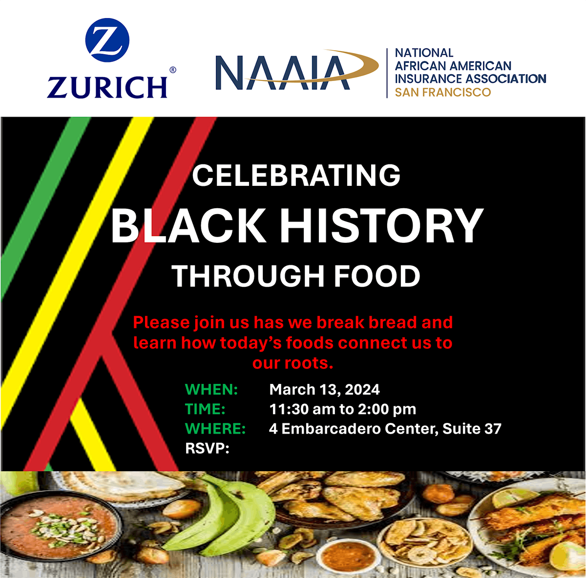 Celebrating Black History Through Food, ZURICH OFFICE, San Francisco ...