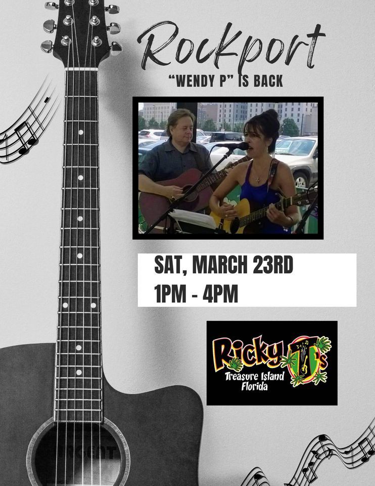 Rockport (Wendy P & Rick) at Ricky Ts - Treasure Island, Ricky T's ...