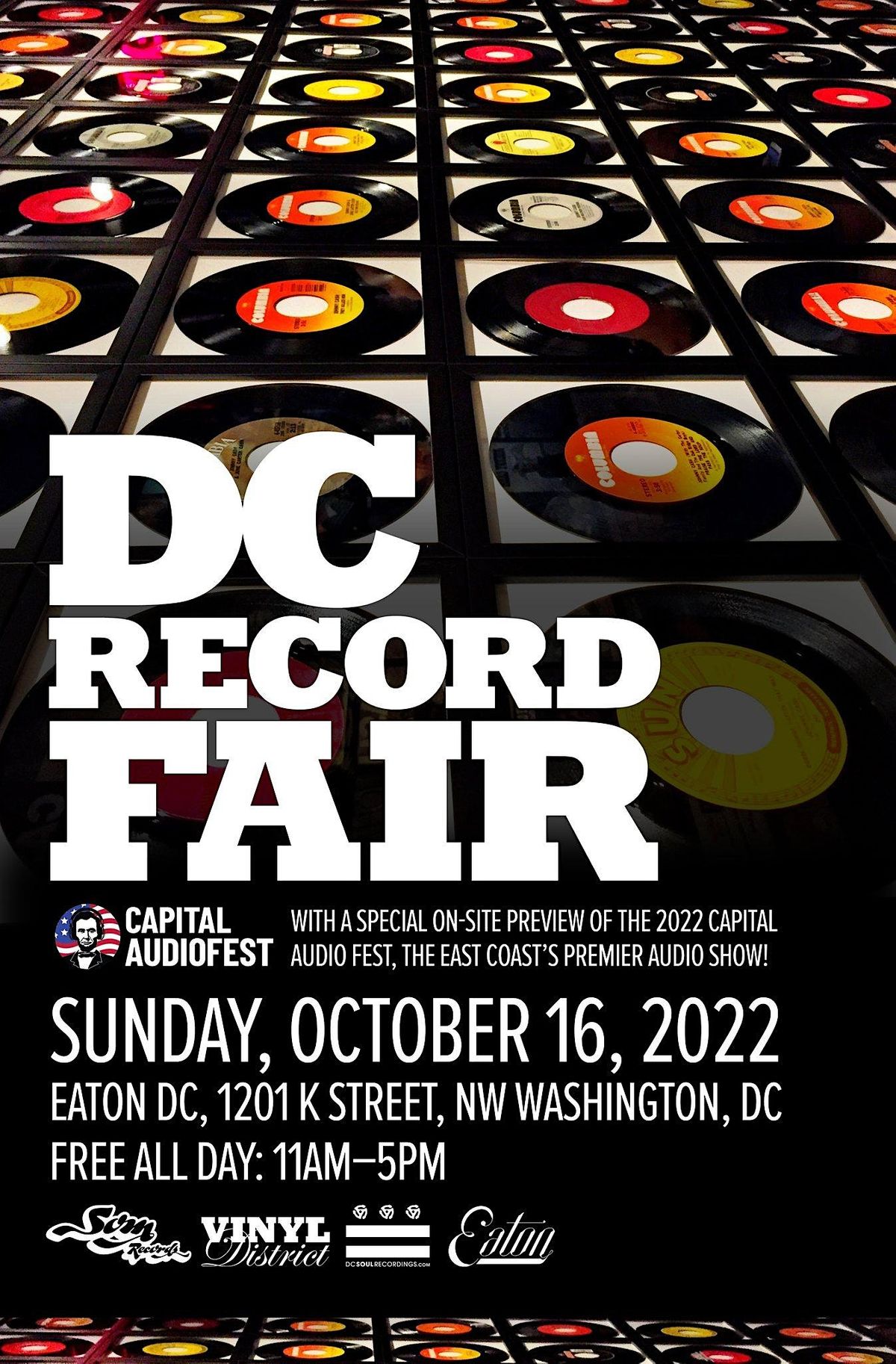 DC Record Fair 2022, Eaton DC, Washington, 16 October 2022