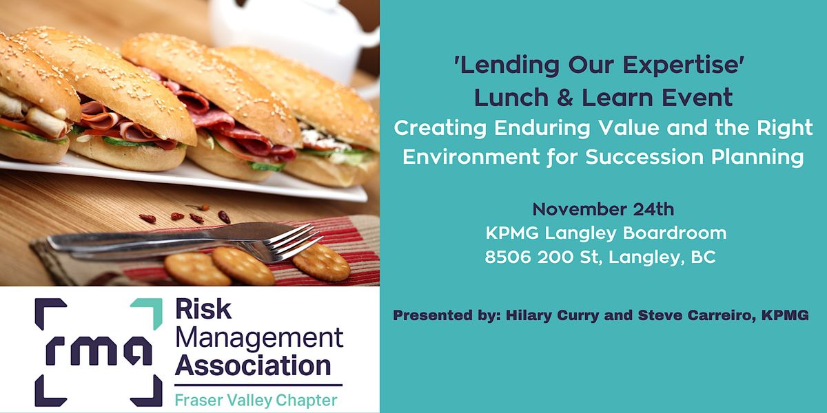 Creating enduring value and the right environment for succession ...