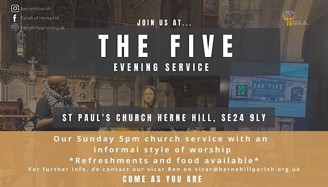 The Five - informal contemporary service, Saint Paul's Church, London ...