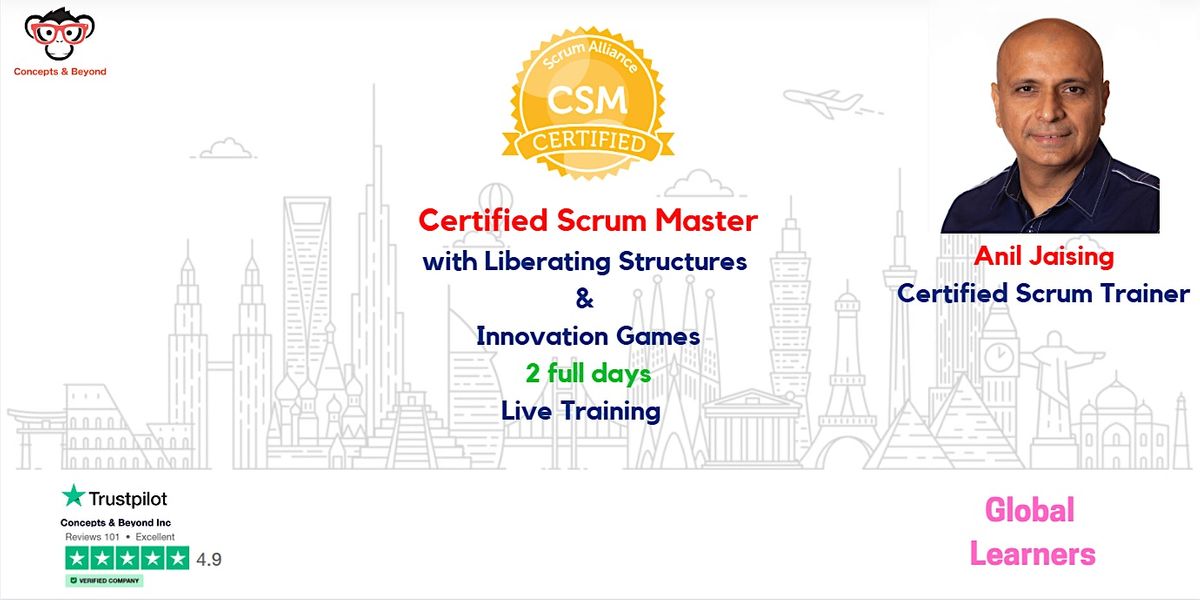 Certified ScrumMaster (CSM) - In-Person Training, Hilton Garden, Dallas ...