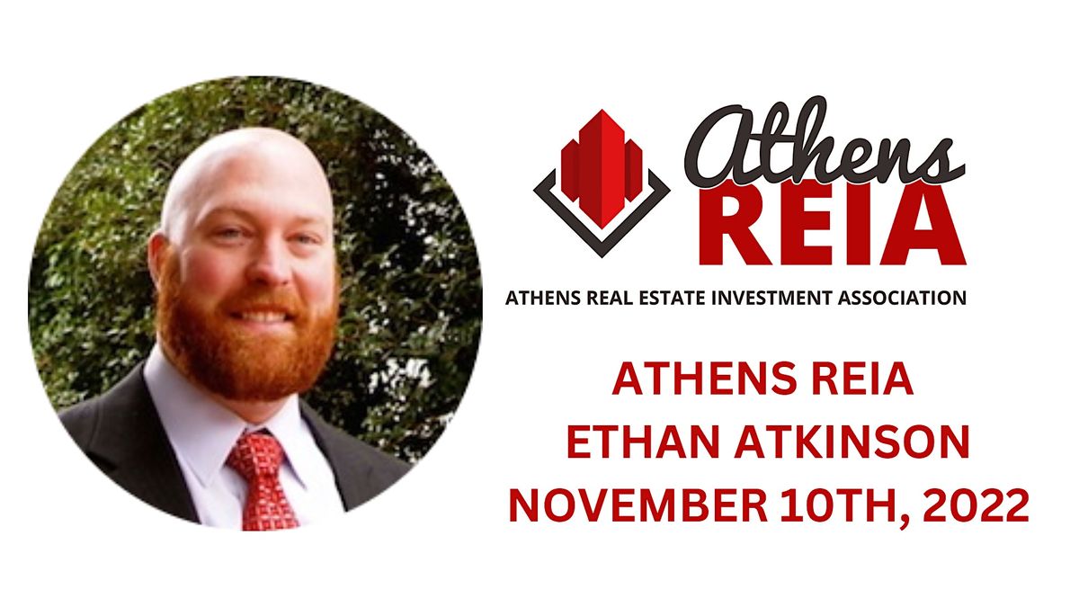 Athens REIA : Investing in a recession - November 2022, 575 N Harris St ...