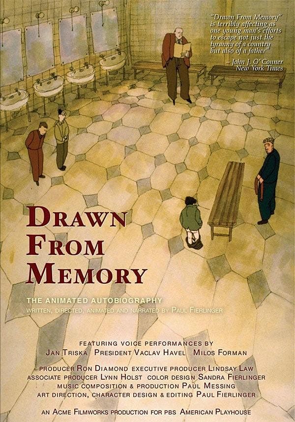 DRAWN FROM MEMORY - animated autobiography, Bohemian National Hall, New ...
