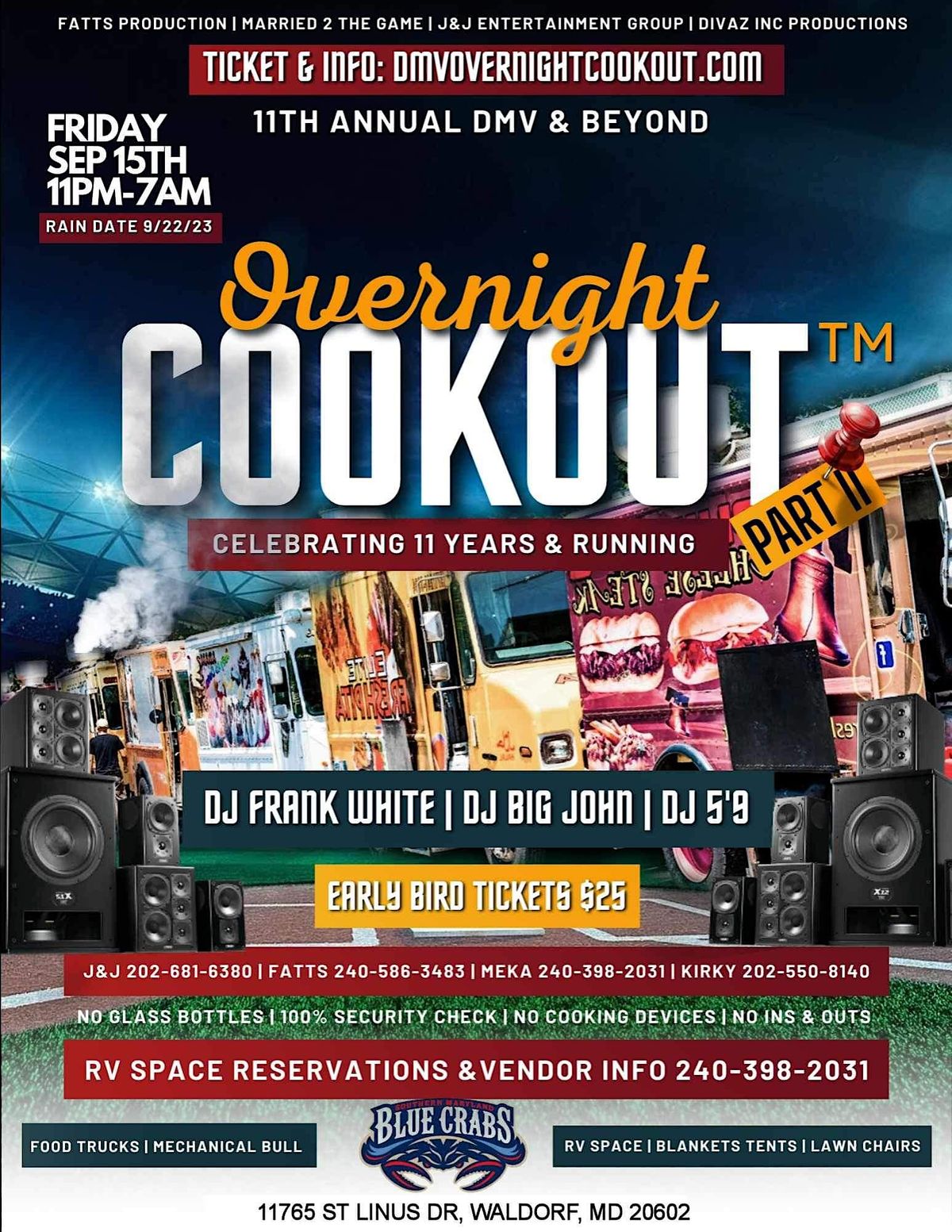 DMV Overnight Cookout: Spinning hits from the 90s, 2000s, and Beyond ...