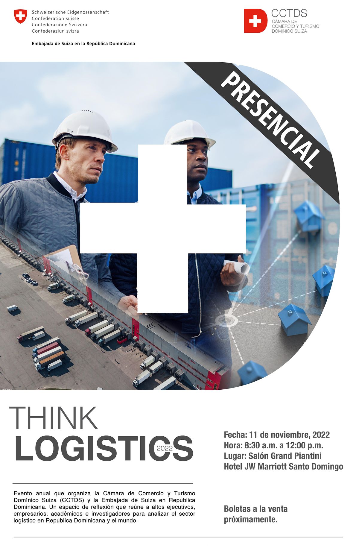 THINK LOGISTICS 2022: Transformación del Comercio Global, JW Marriott ...
