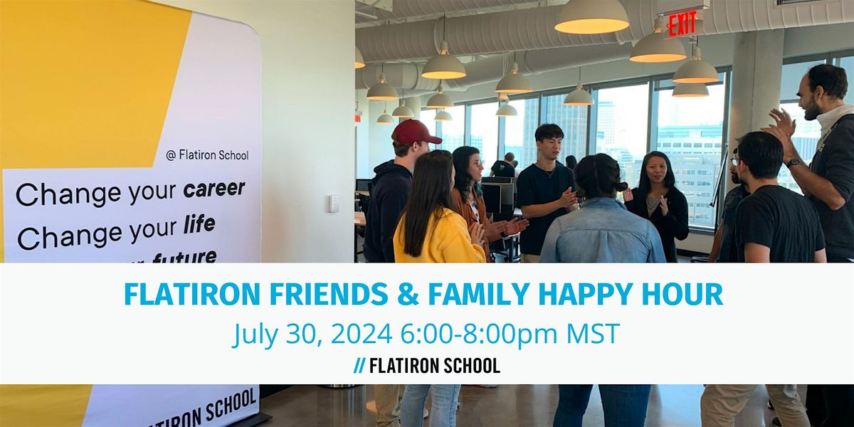 Flatiron Friends and Family Happy Hour, Improper City, Denver, 30 July 2024
