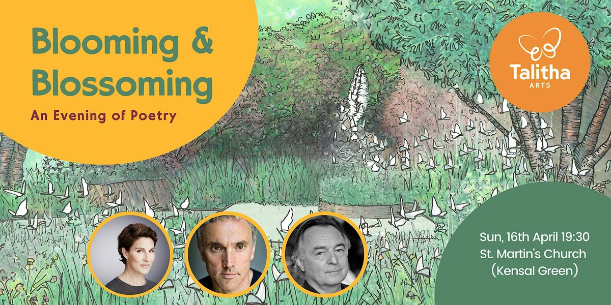 Talitha Arts Poetry Evening, 132-4, London, 16 April 2023
