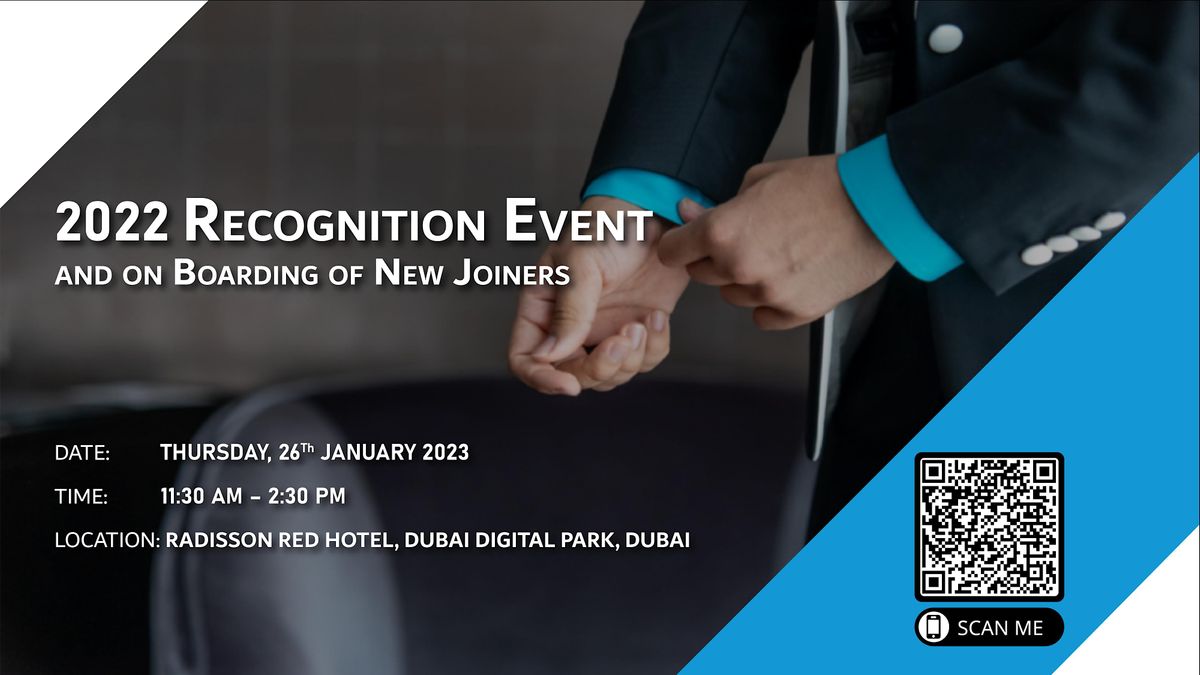 2022 Recognition Event and on boarding of New Joiners, Radisson RED ...