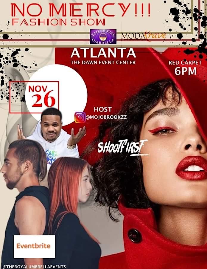 No Mercy Fashion Show, The Dawn Event Center, Atlanta, 26 November 2022