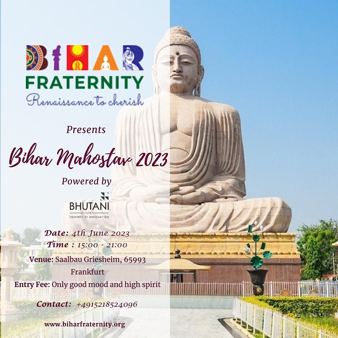 Bihar Mahotsav 2023 @ Frankfurt-DE, Saalbau Griesheim, Frankfurt am ...